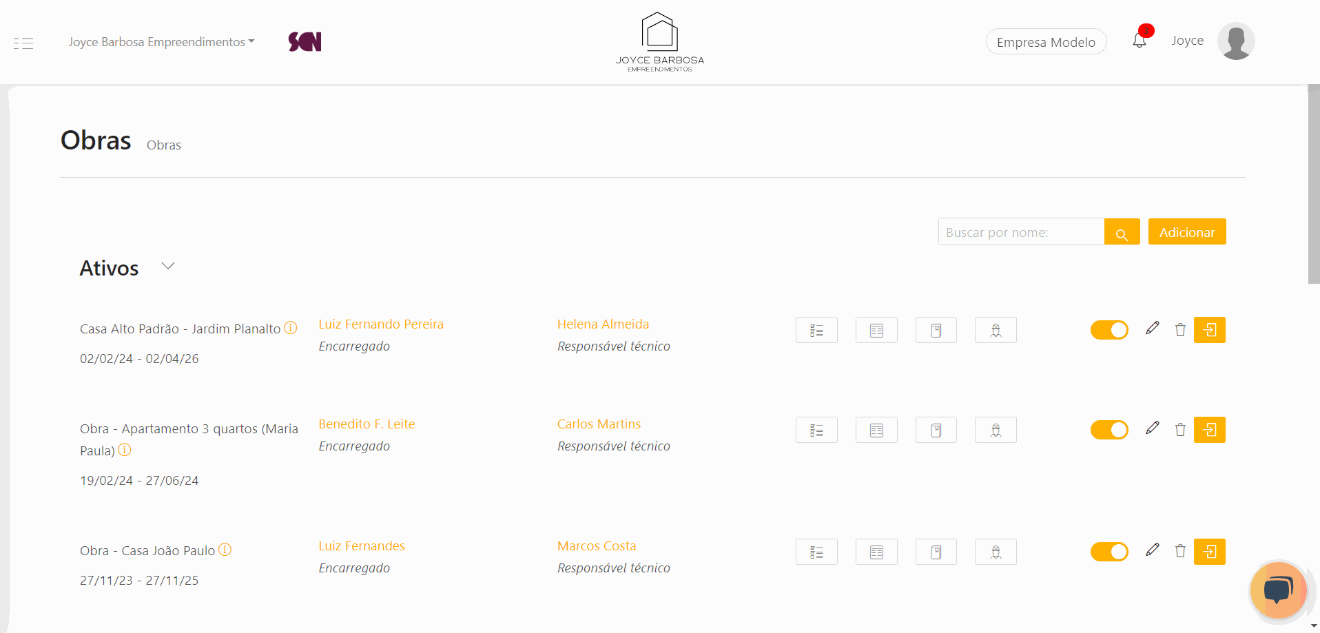 Como criar o RDO (diário de obras)